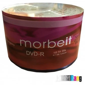 خرید و قیمت دی وی دی خام MORBIT مدل DVD-R بسته 50 تایی | ترب