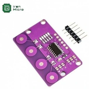 خرید و قیمت ماژول سنسور لمسی خازنی 4 کاناله - مدل WCMCU-0401 | ترب