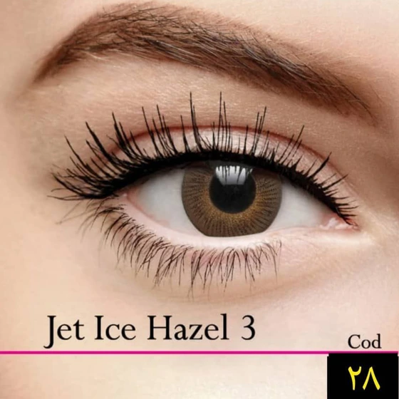 خرید و قیمت لنز چشم Magic Eye شماره 28 رنگ Jet Ice Hazel 3 | ترب