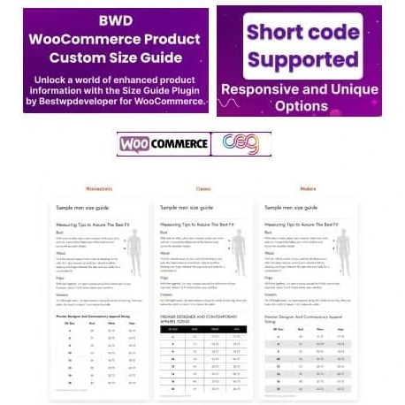 خرید و قیمت افزونه راهنمای سفارشی سایز محصولات BWD | پلاگین BWD Size ...
