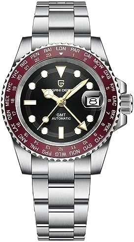 خرید و قیمت Pagani Design GMT NH34 pd 1758 TMI Japan Movement Men's Watch Automatic Sapphire ...