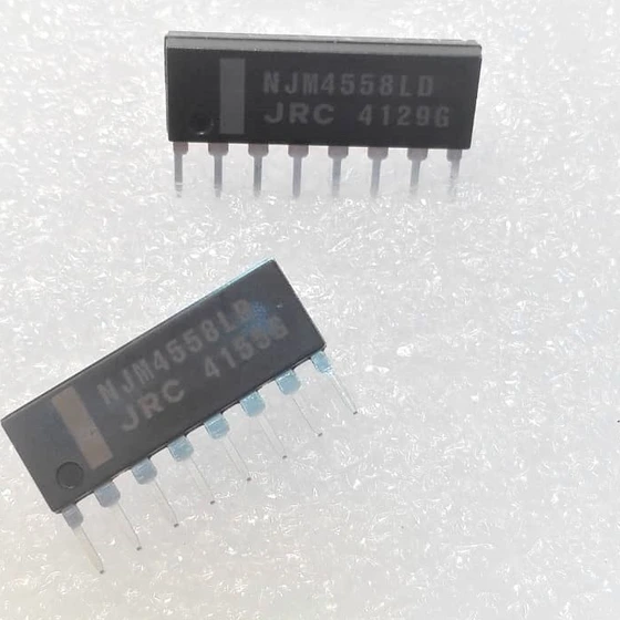 خرید و قیمت آی سی NJM4558LD AMPLIFIER SIP-8 JRC | ترب