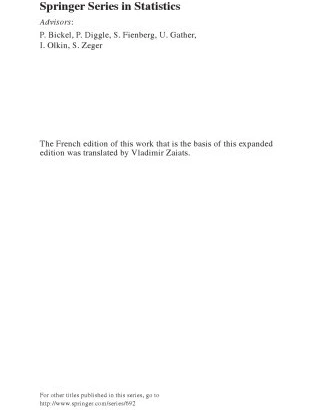 خرید و قیمت دانلود کتاب Introduction to nonparametric estimation ویرایش 1 | ترب