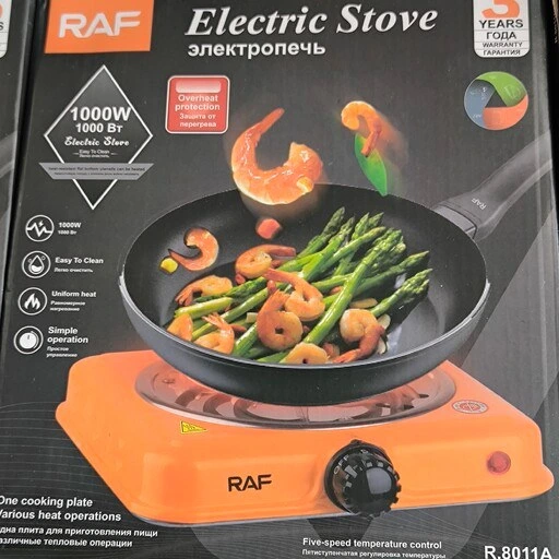 خرید و قیمت اجاق برقی RAF مدل 8011A بدون سنگ تک صفحه کیفیت عالی | ترب