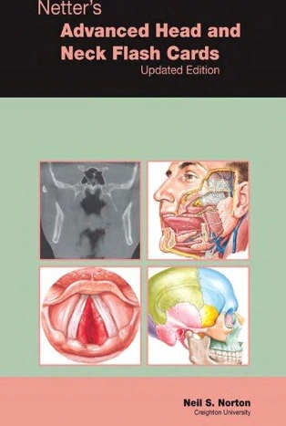 خرید و قیمت دانلود کتاب Netter's advanced head and neck flash cards ...