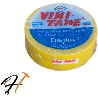 خرید و قیمت چسب برق وینی تیپ VINI TAPE (رنگ زرد) | ترب