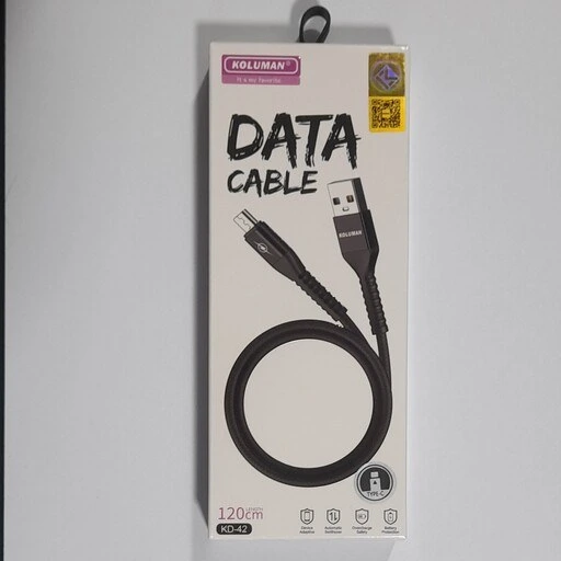 خرید و قیمت کابل شارژ تایپ سی type c مدل koluman | ترب