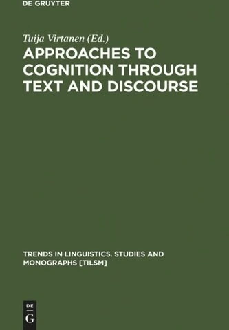 خرید و قیمت دانلود کتاب Approaches to Cognition through Text and ...