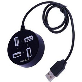 خرید و قیمت هاب USB چهار پورت ایکس پی مدل XP-H813 | ترب