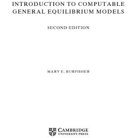 خرید و قیمت دانلود کتاب Introduction to Computable General Equilibrium Models 2nd | ترب