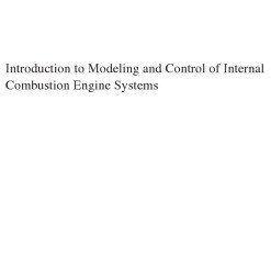 خرید و قیمت دانلود کتاب Introduction to Modeling and Control of Internal Combustion Engine ...
