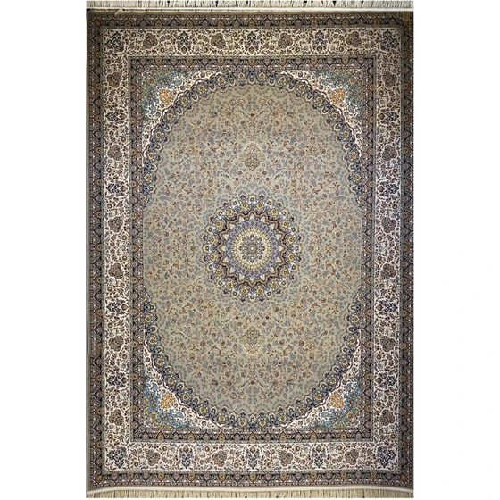 خرید و قیمت فرش ۱۲۰۰شانه زمینه گردویی کدSH-1243 | ترب