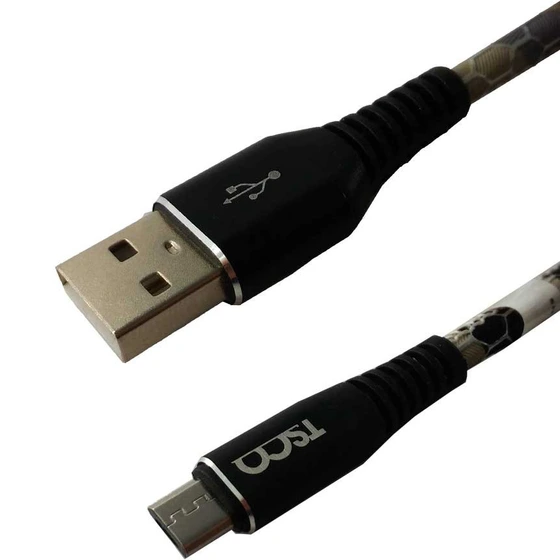 خرید و قیمت کابل تبدیل USB به microUSB تسکو مدل TC-A90 طول 1 متر ا TSCO TC-A90 USB to microUSB ...