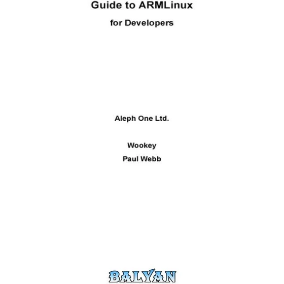 خرید و قیمت دانلود کتاب Guide to ARMLinux for developers | ترب