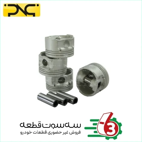 خرید و قیمت پیستون پژو 206 و رانا با گژنپین ( TU5) سایز 0.25 جهان پارت | ipnc | ترب