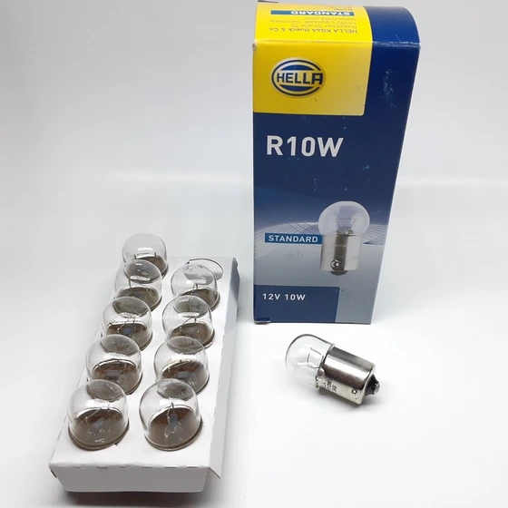 خرید و قیمت لامپ هلا HELLA R10W بسته 10 عددی | ترب