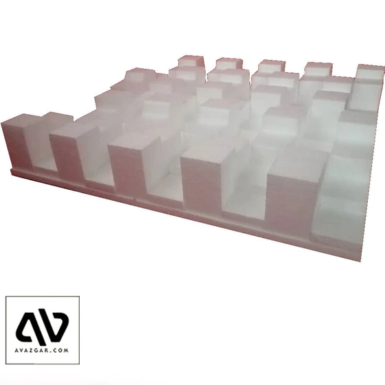 خرید و قیمت پنل اکوستیک دیفیوزر یونولیتی AV-Panel Unolith diffuser | ترب