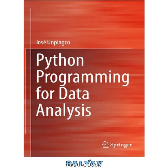 خرید و قیمت دانلود کتاب Python Programming For Data Analysis ترب