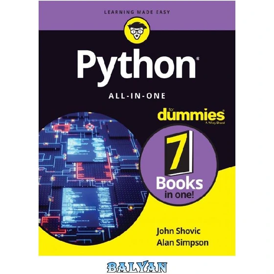 خرید و قیمت دانلود کتاب Python All-In-One for Dummies | ترب