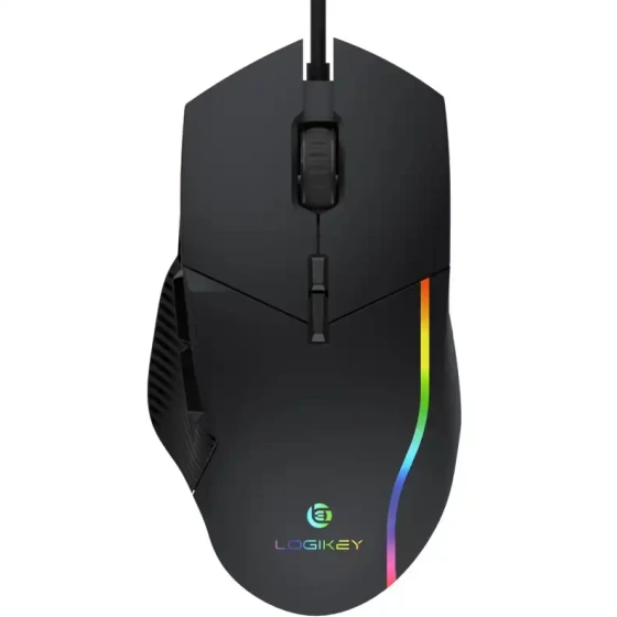 خرید و قیمت موس سیم دار گیمینگ مدل M630B برند LOGIKEY لاجی کی RGB - مشکی - گارانتی الماس رایان ...