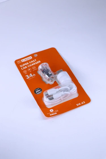 خرید و قیمت شارژر فندکی میکرو DEKKIN مدل DK-62 | ترب