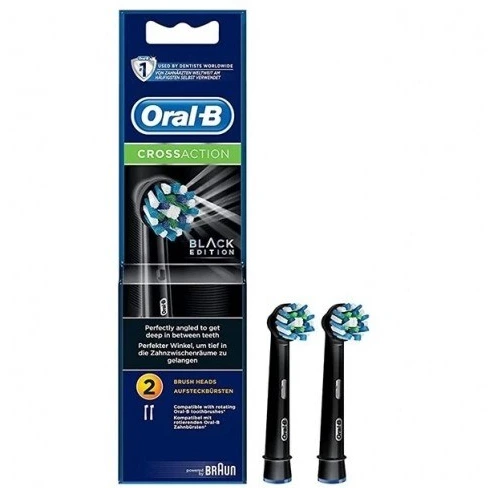 خرید و قیمت سری یدک مسواک برقی اورال بی oral b مدل Cross Action Black ...