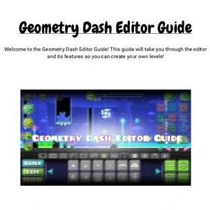 خرید و قیمت دانلود کتاب Geometry Dash Editor Guide | ترب