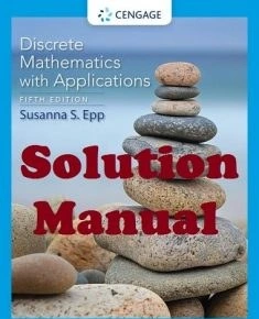 خرید و قیمت Solution Manual for Discrete Mathematics with Applications – Susanna Epp | ترب