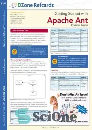 خرید و قیمت دانلود کتاب Cheat Sheets Apache Ant - برگه های تقلب Apache Ant | ترب