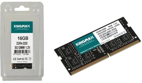 خرید و قیمت رم لپ تاپ 16 گیگ KingMax DDR5-4800 MHz 1.1V گارانتی آواژنگ | ترب