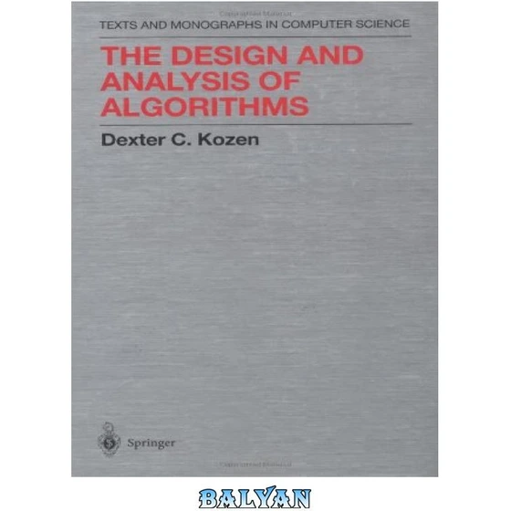 خرید و قیمت دانلود کتاب The Design And Analysis Of Algorithms ترب