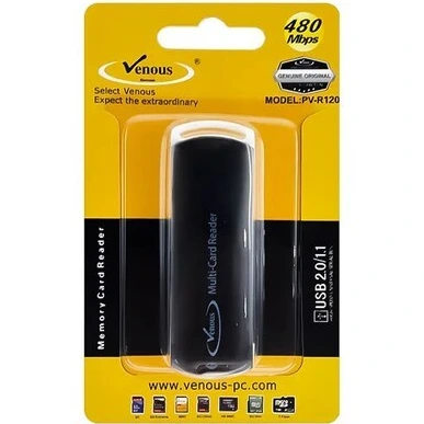 خرید و قیمت رم ریدر همه کاره ونوس مدل Venous PV-R120 | ترب