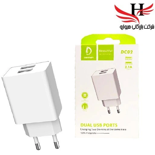 خرید و قیمت کلگي شارژ دو پورت DENMEN-DM-DC02 | ترب
