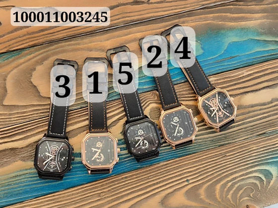 خرید و قیمت ساعت مردانه چرمی Poedagar کد628 | ژوپینگ | ترب