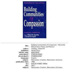 خرید و قیمت دانلود کتاب Building communities of compassion: Mennonite ...