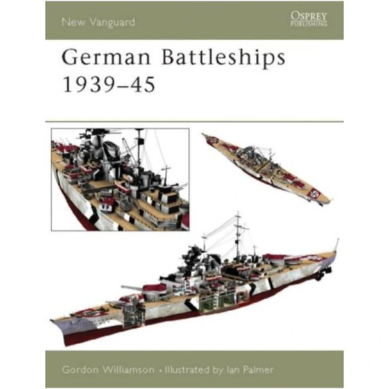 خرید و قیمت دانلود کتاب German Battleships 1939-45 (New Vanguard) | ترب