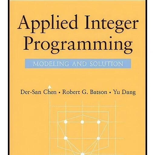 خرید و قیمت کتاب زبان اصلی Applied Integer Programming اثر جمعی از