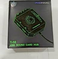 خرید و قیمت هاب صدا و USB شش پورت فونیکاس مدل T10 | ترب