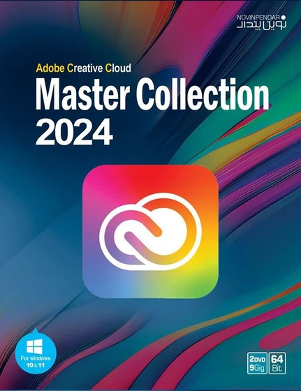 خرید و قیمت مجموعه نرم افزار ادوب مستر نوین پندار- Adobe Creative Cloud Master Collection 2024 ...