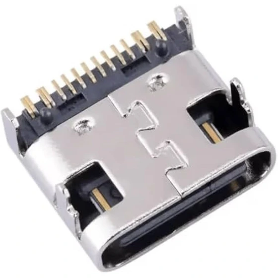 خرید و قیمت کانکتور USB Type C مادگی 16 پین SMD مدل MUP-U20401-10 | ترب
