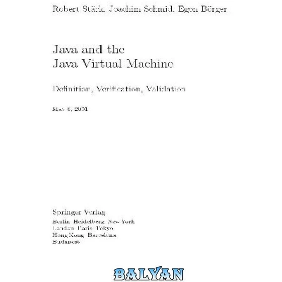 خرید و قیمت دانلود کتاب Java And The Java Virtual Machine ترب