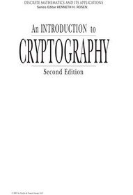 خرید و قیمت دانلود کتاب An Introduction to Cryptography, Second Edition 2006 | ترب