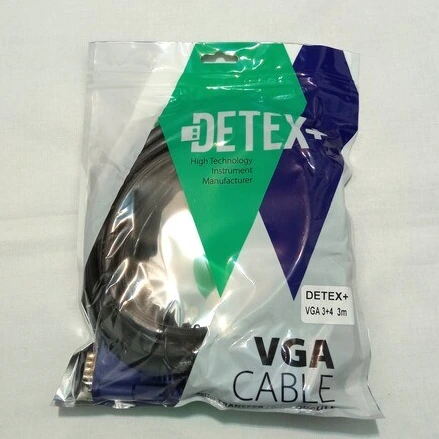 خرید و قیمت کابل مانیتور یا وی جی ای VGA برند DETEX متراژ 3 متری | ترب