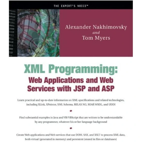 خرید و قیمت دانلود کتاب Xml Programming Web Applications And Web Services With Jsp And Asp ترب