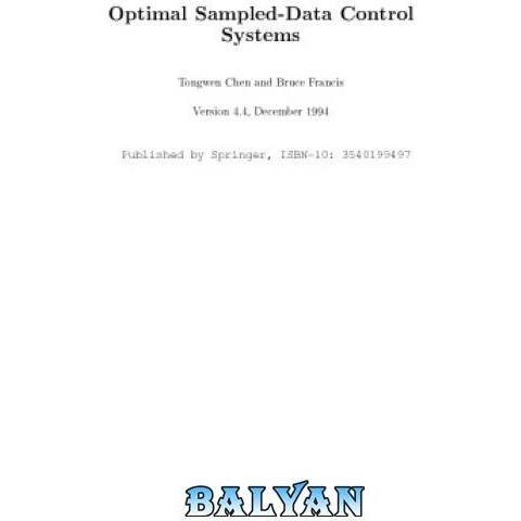 خرید و قیمت دانلود کتاب Optimal Sampled-Data Control Systems (Communications and Control ...