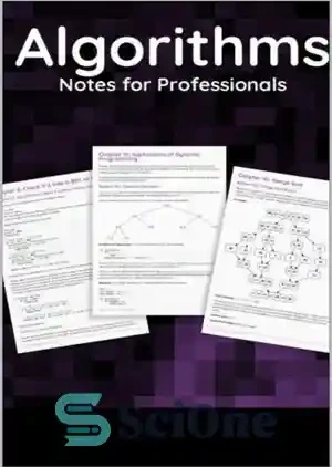 خرید و قیمت دانلود کتاب Algorithms: Notes for Professionals - الگوریتم ...