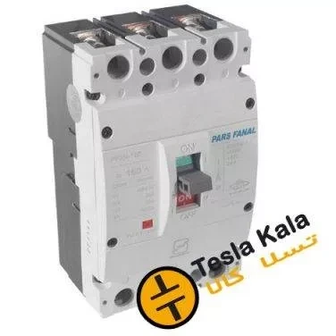 خرید و قیمت کلید اتوماتیک پارس فانال 160 آمپر غیرقابل تنظیم حرارتی-مغناطیسی-PF3N-50KA | ترب