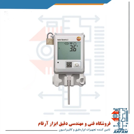 خرید و قیمت ترموگراف دما آنلاین -30 تا 50 درجه تستو TESTO SAVERIS 2-T1 ...