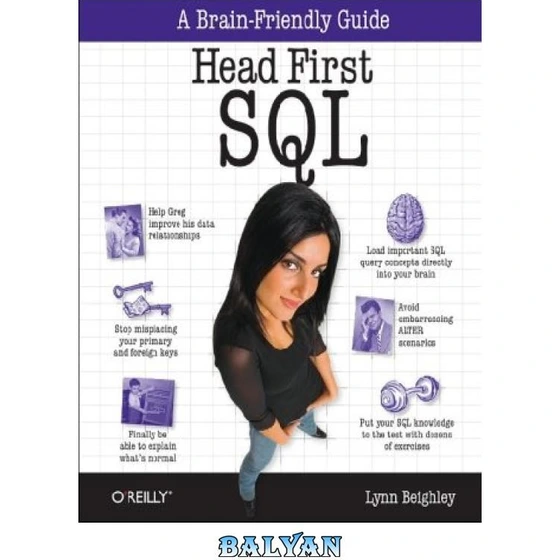 خرید و قیمت دانلود کتاب Head First Sql Your Brain On Sql A Learners Guide ترب