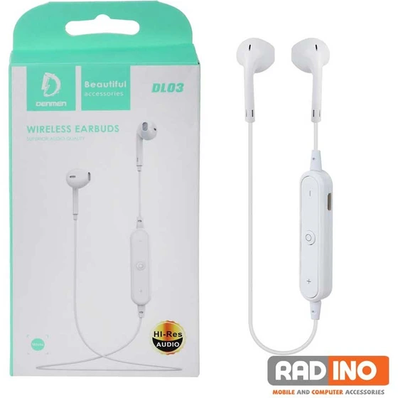 خرید و قیمت هندزفری گردنی بی سیم مدلDENMEN-DL03-STDN | ترب